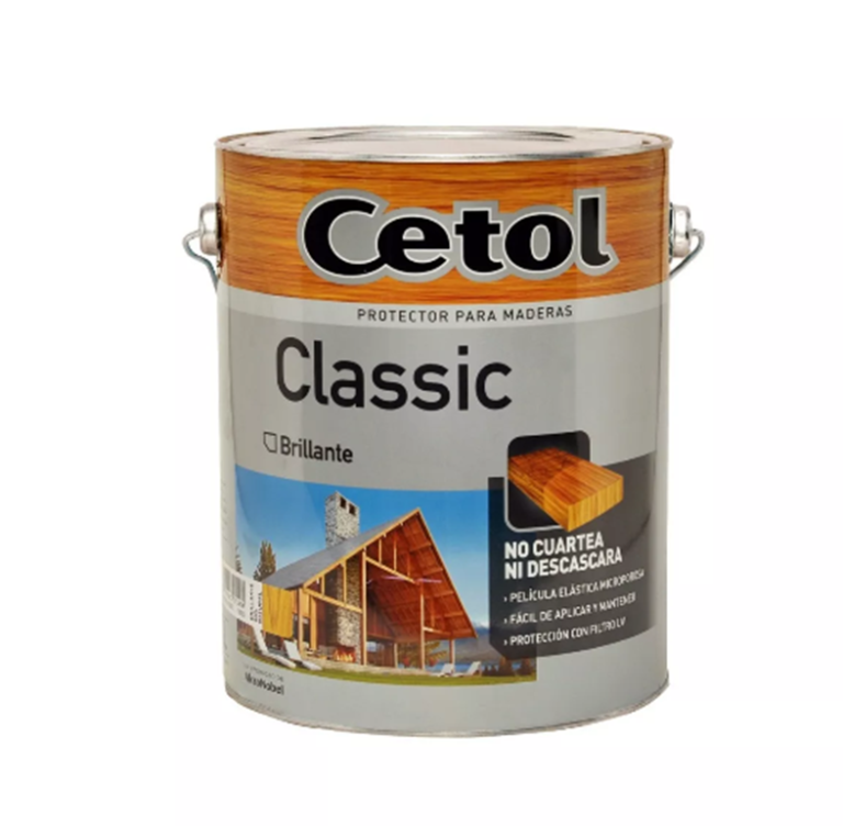 Cetol Classic Natural Brillante 4 lts - Pinturerías Liberato